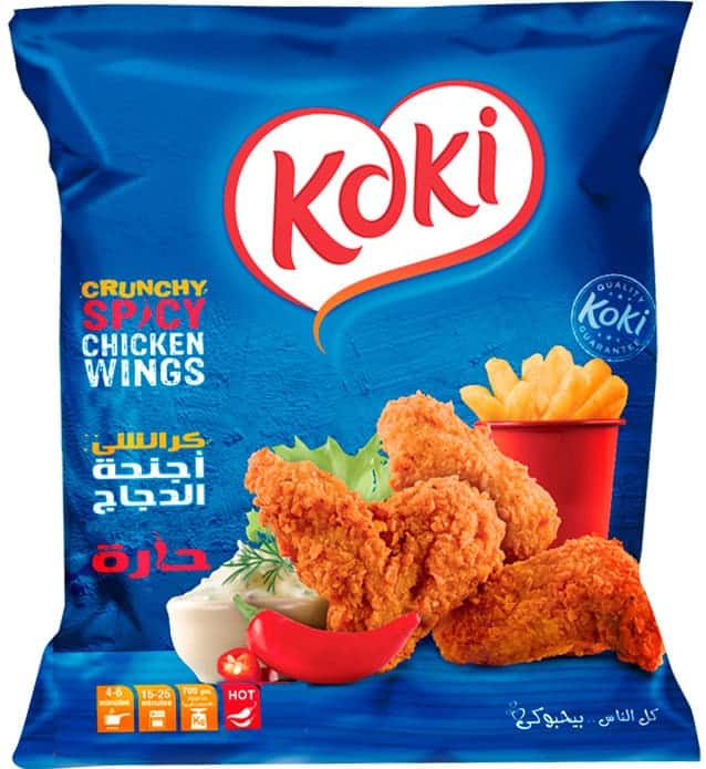 Spicy Crunchy Chicken Wings 700gm – Koki shop